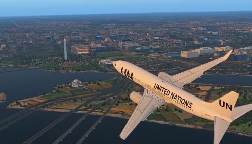 United Nations Livery for the Default/Zibo 737-800 - Aircraft Skins ...