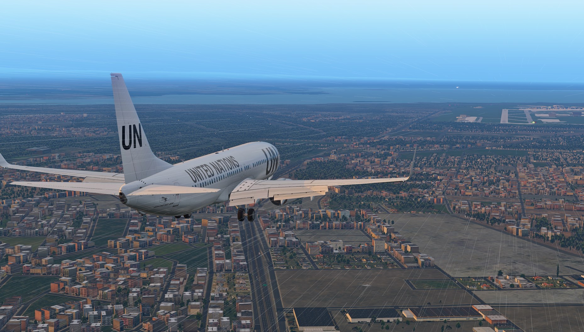 United Nations Livery for the Default/Zibo 737-800 - Aircraft Skins ...