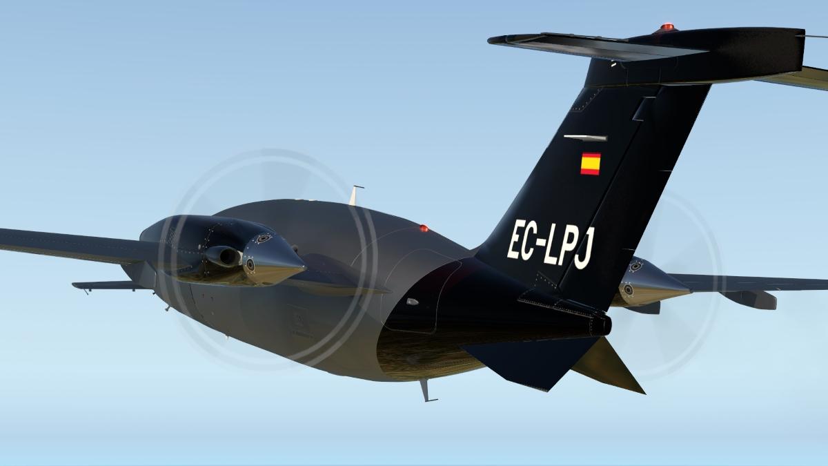 Livery EC-LPJ for Piaggio P-180 Avanti XP-11 - Aircraft Skins ...