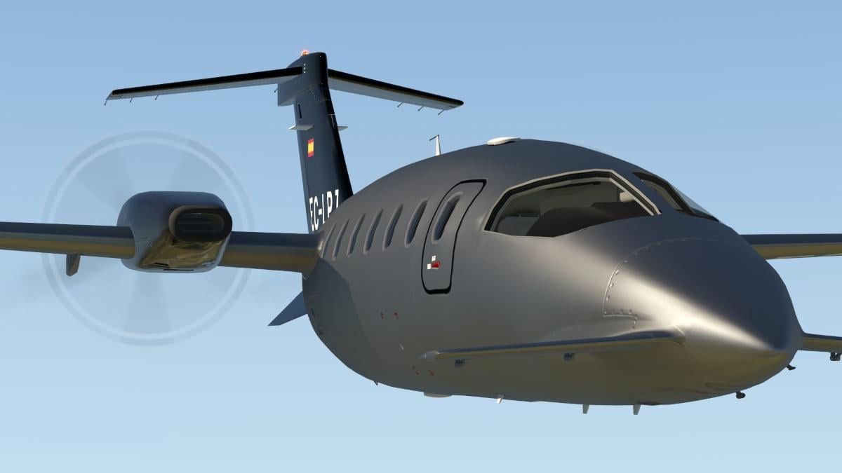 Livery EC-LPJ for Piaggio P-180 Avanti XP-11 - Aircraft Skins ...