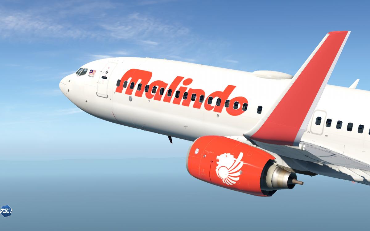 Malindo Air B739 livery - Aircraft Skins - Liveries - X-Plane.Org Forum