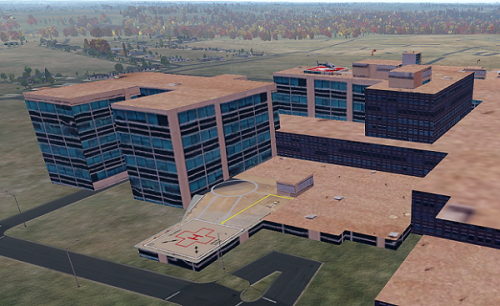 Fairfax Hospital - Scenery Packages - X-Plane.Org Forum