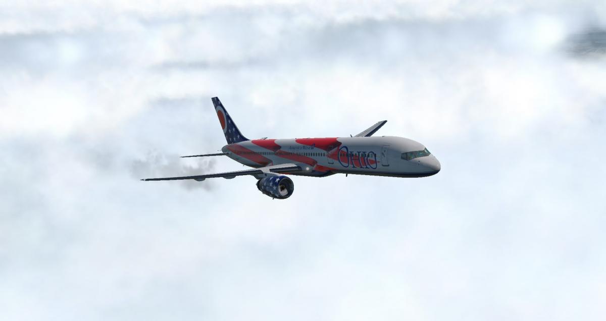 Boeing 757 America West Ohio - Aircraft Skins - Liveries - X-Plane.Org ...