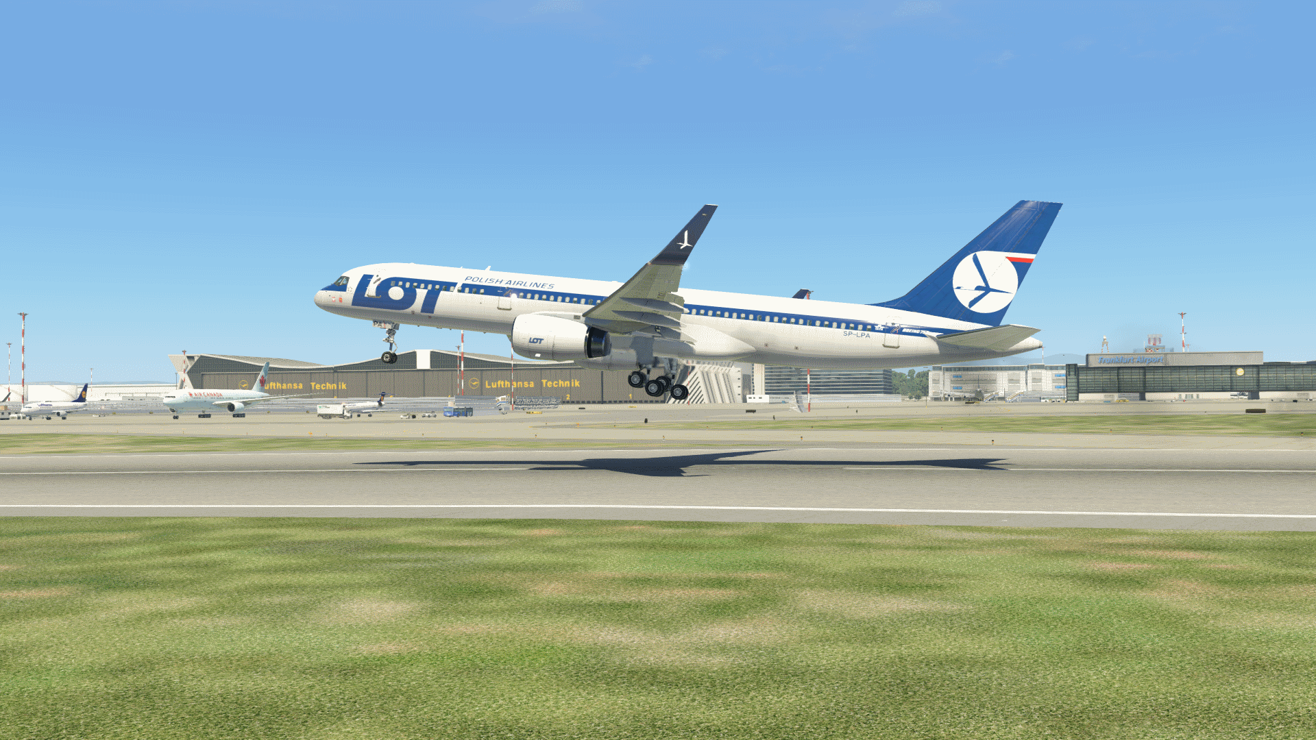 LOT Polish Airlines B757-200V2 Livery - Aircraft Skins - Liveries - X ...