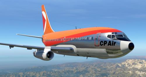 CP Air C-GKCP for 732 TwinJet V3 Pro by FlyJSim - 732 TwinJet Paints ...