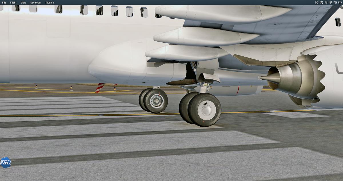 Replacement wheels for the 737-800/900ER - Aircraft Skins - Liveries ...