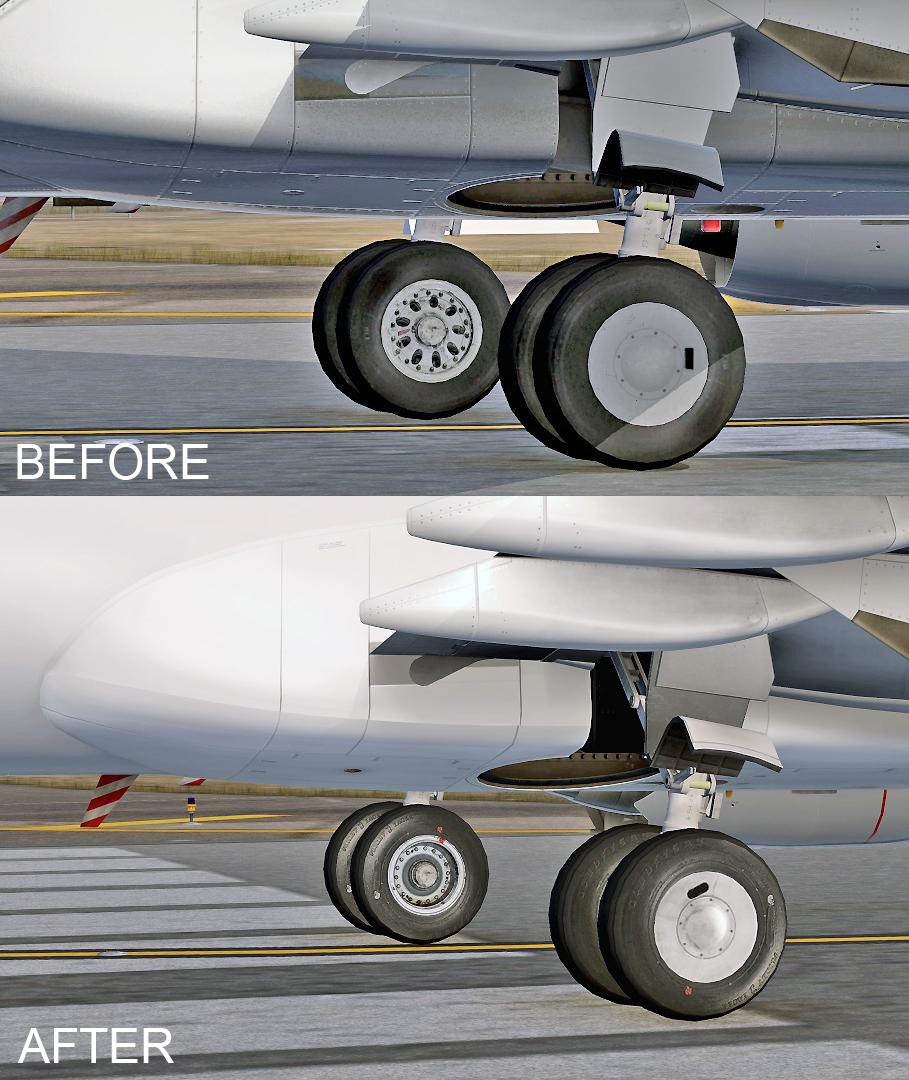 Replacement wheels for the 737-800/900ER - Aircraft Skins - Liveries ...