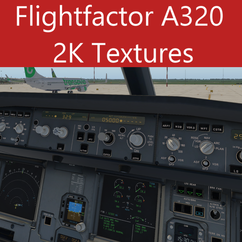 Flightfactor A320 downscaled 2K texture pack - Aircraft Skins ...