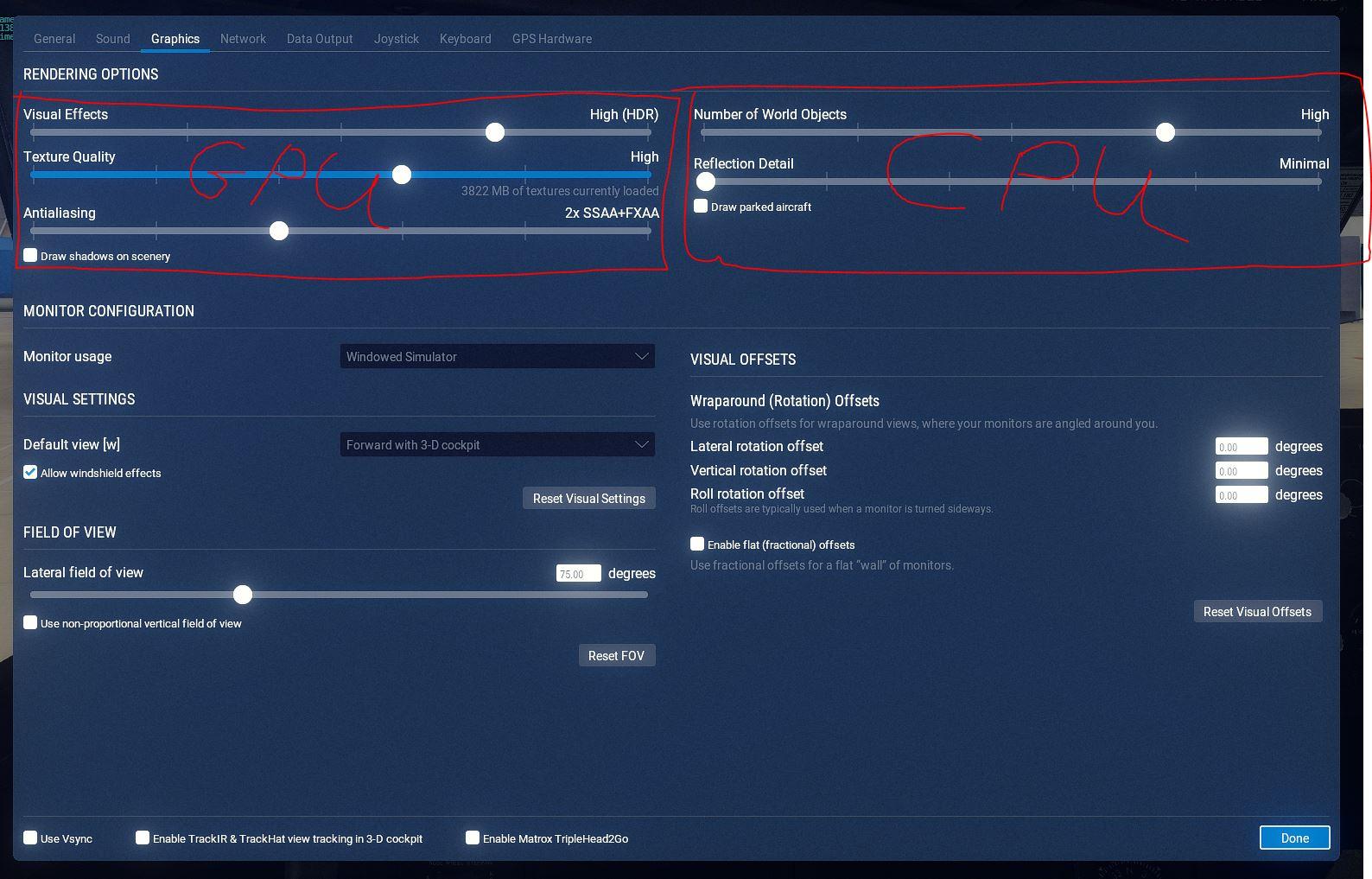 Extremely low FPS, need advice please. - XP11: Rendering Options - FPS ...