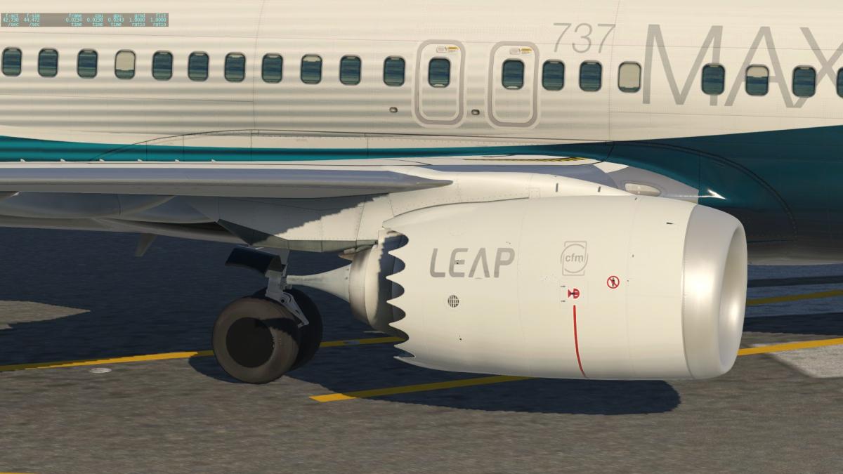 leap engines for 737 max (zibo) - Aircraft Skins - Liveries - X-Plane ...
