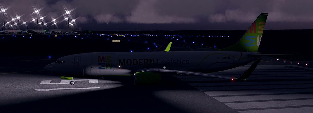 ZIBO 737-800 "Modern Logistics" Cargo - Aircraft Skins - Liveries - X ...