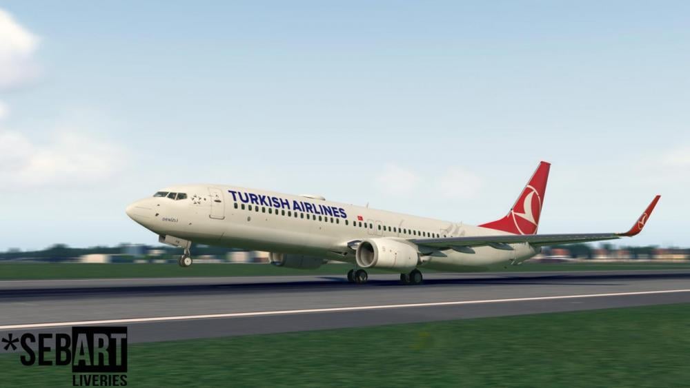 Turkish Airlines 737-900 Ultimate - Aircraft Skins - Liveries - X-Plane ...