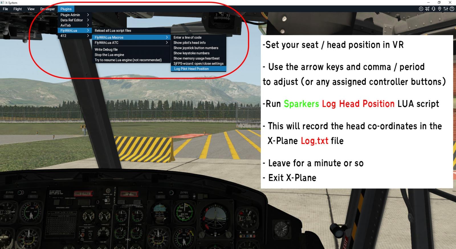 Guide - How to set the correct VR seating / head position - FOREVER ...