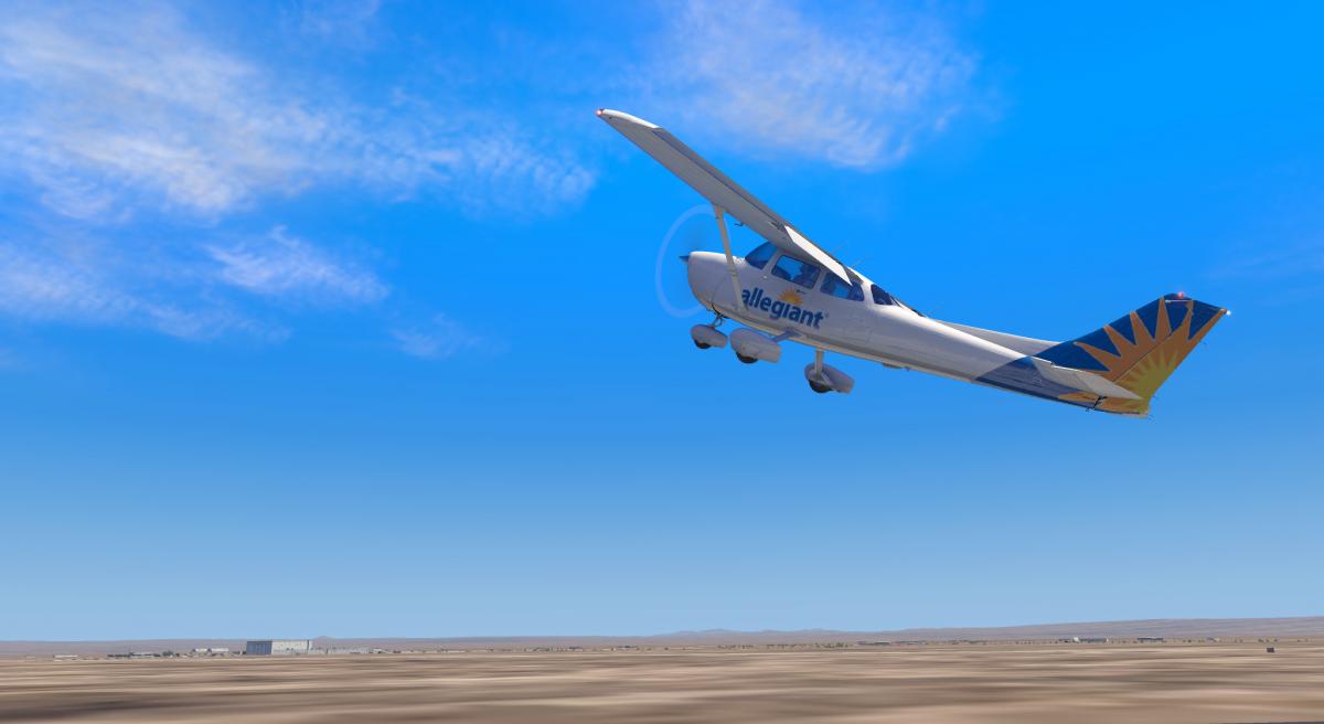 Default C172 Allegiant Livery - Aircraft Skins - Liveries - X-Plane.Org ...