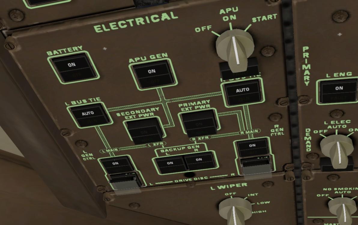 Main Battery Discharge - Boeing 777 Worldliner Professional v1 - X ...