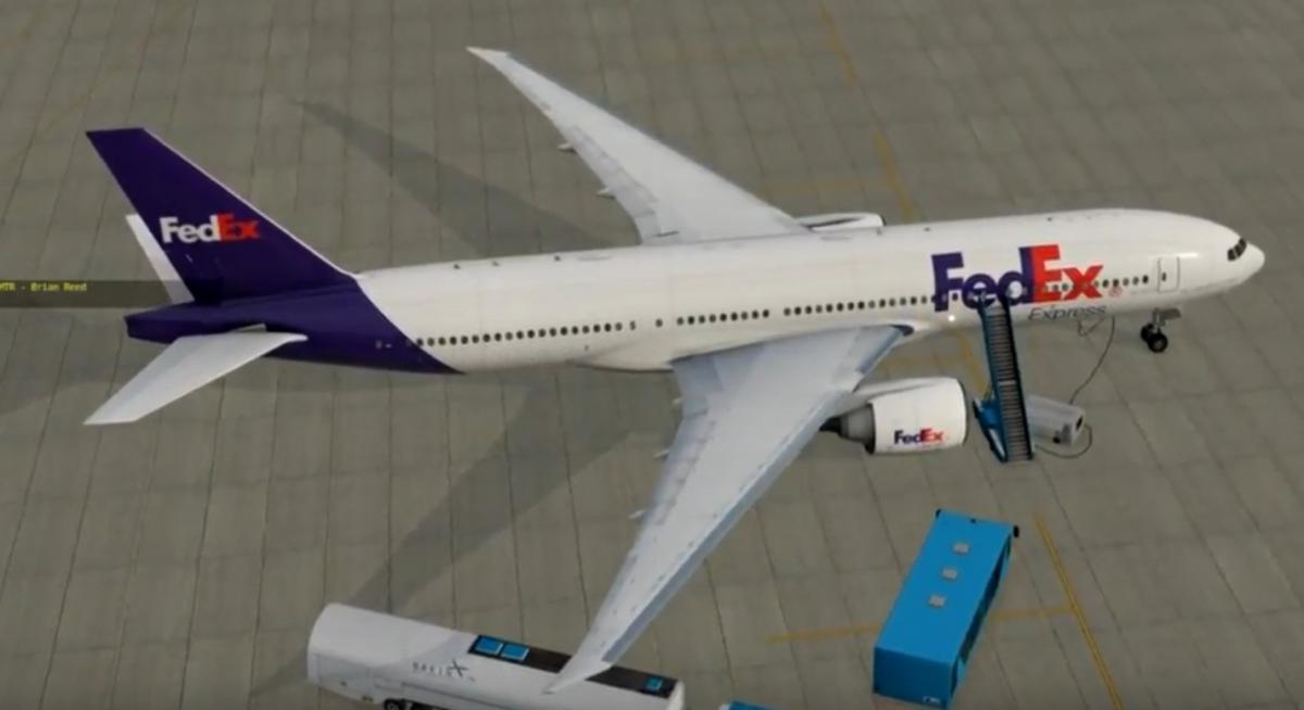 FedEx - Boeing 777-200LR - Aircraft Skins - Liveries - X-Plane.Org Forum