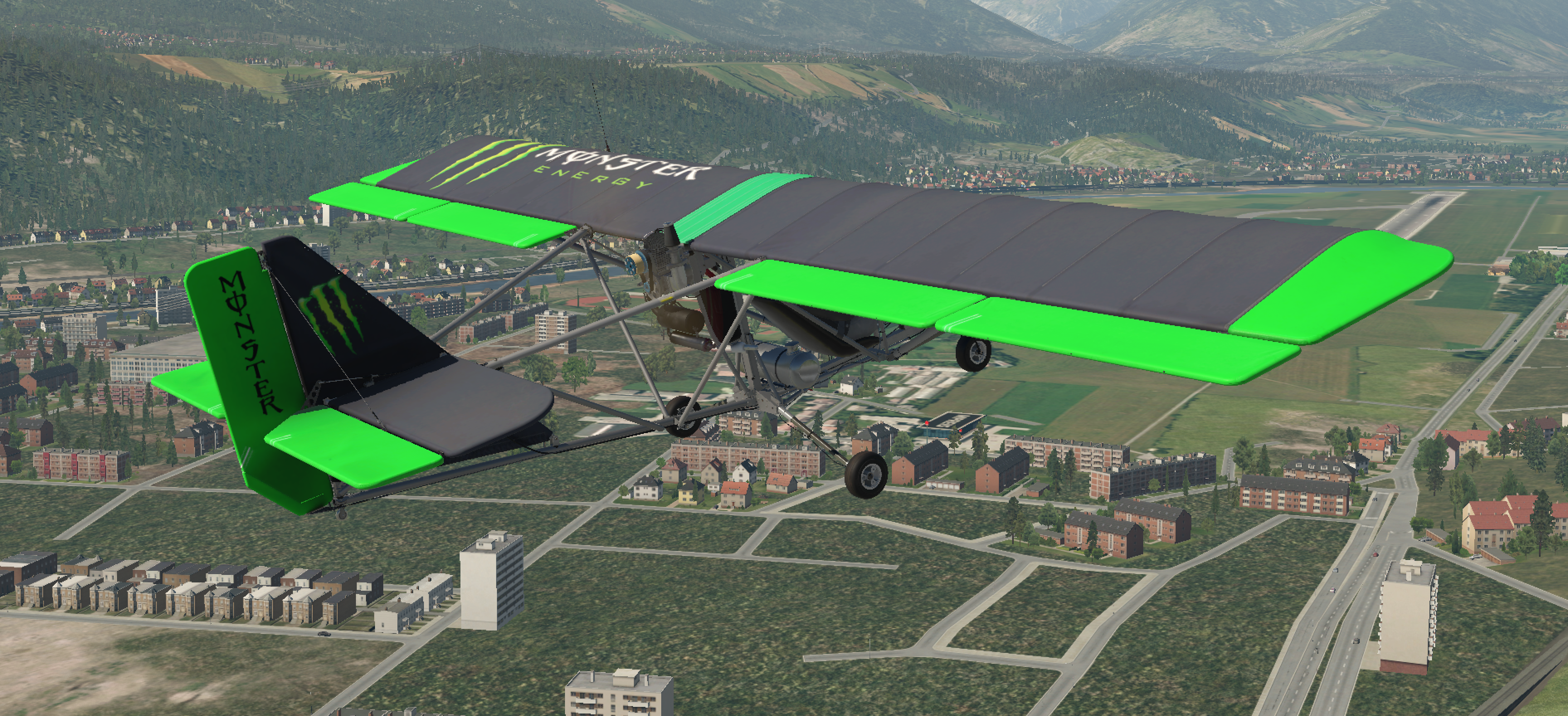 MonsterEnergy Livery for AEROLITE 103 - Aircraft Skins - Liveries - X ...