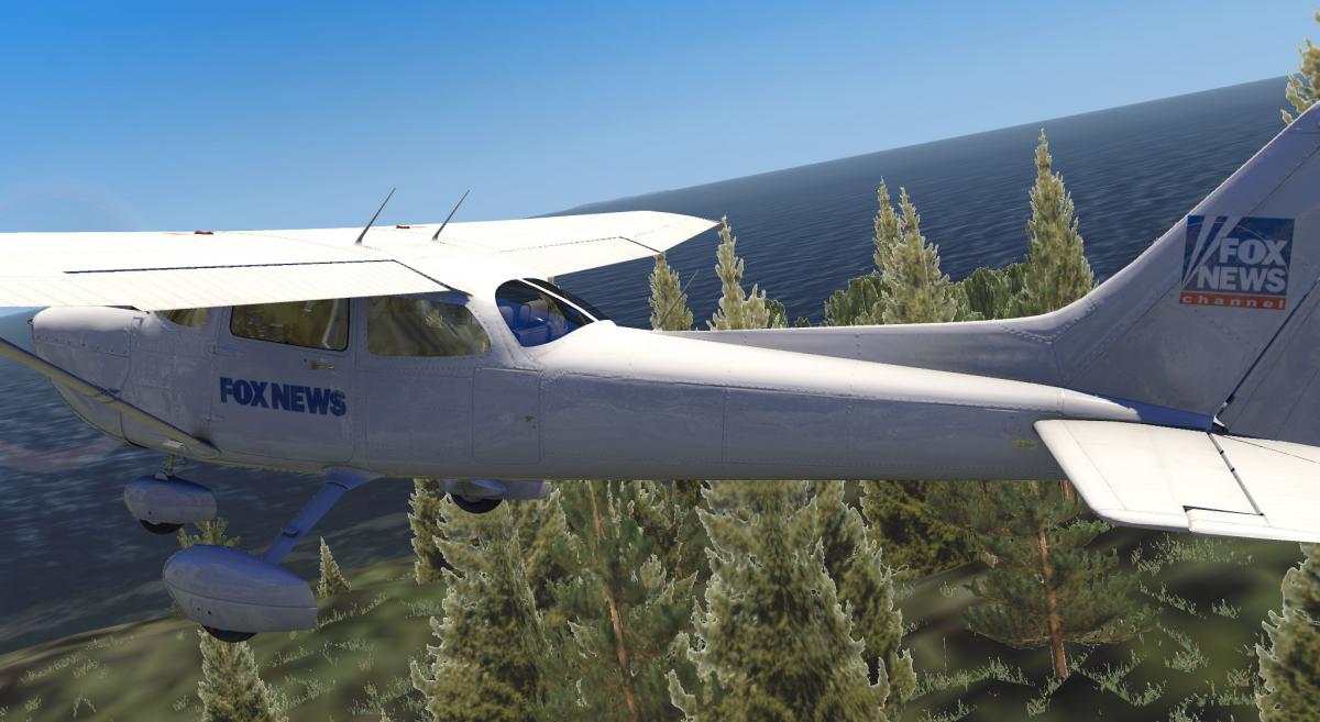 Default C172 Fox News Livery - Aircraft Skins - Liveries - X-Plane.Org ...