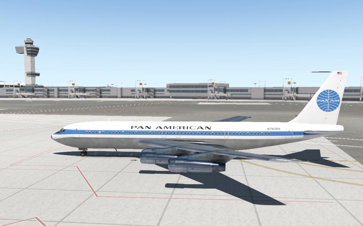 Boeing 707-321C "N765PA" Pan American Livery circa 1966 - Aircraft ...