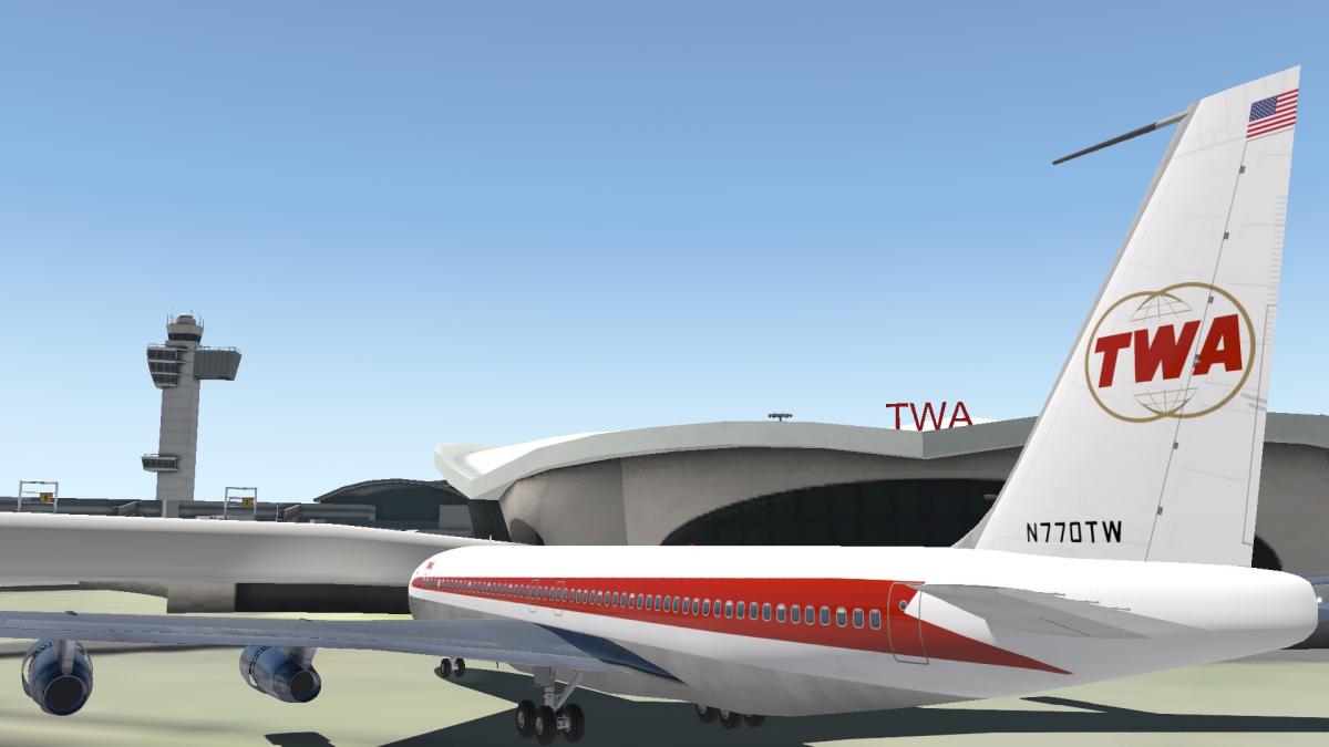 Boeing 707-331B "N776TW" TWA Livery - Aircraft Skins - Liveries - X ...