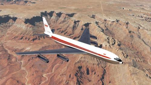 Boeing 707-331B "N776TW" TWA Livery - Aircraft Skins - Liveries - X ...