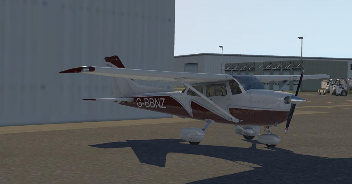 [Default C172] G-BBNZ Reims F172M - Aircraft Skins - Liveries - X-Plane ...