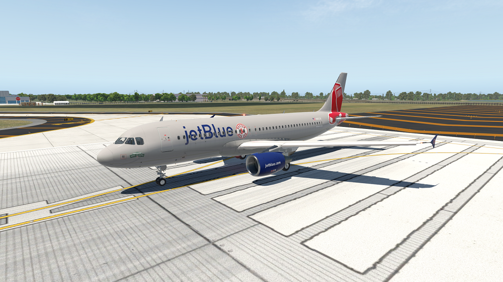 FF A320 Red Sox JetBlue Livery - Aircraft Skins - Liveries - X-Plane ...