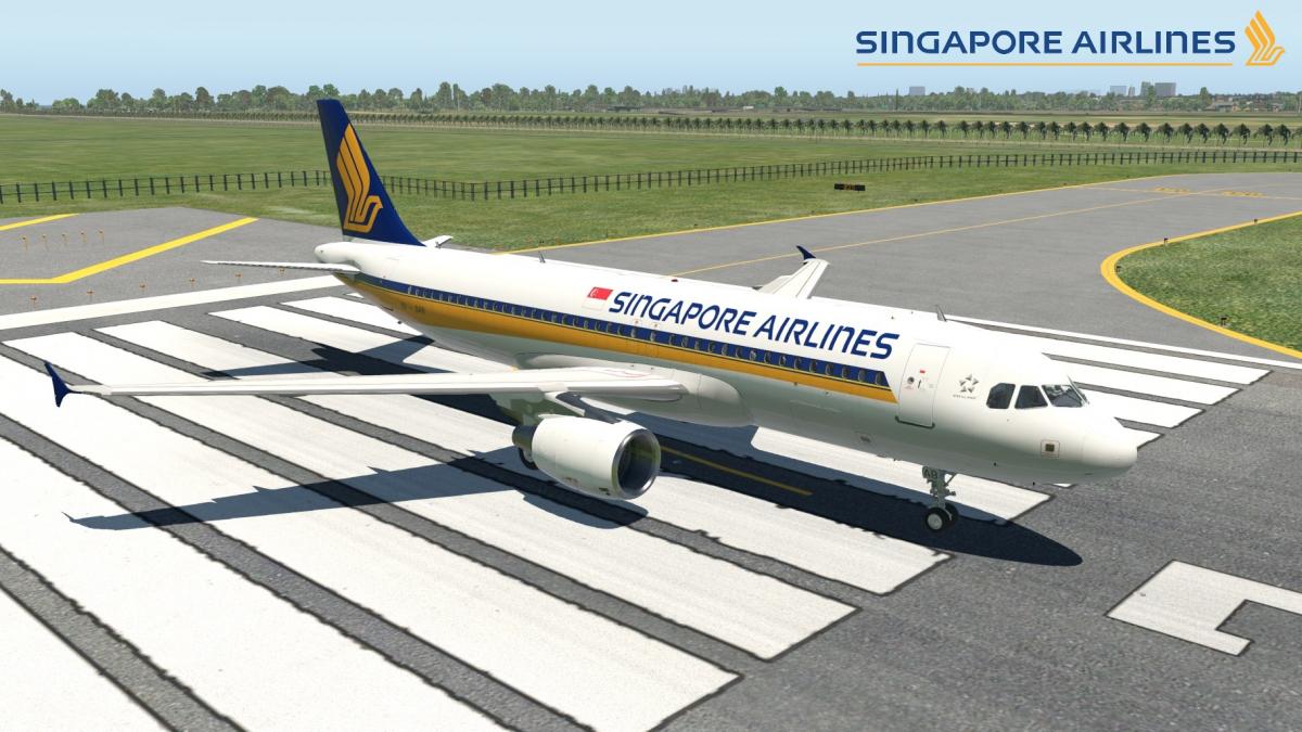 Singapore Airlines (fictional) A320 (Flight Factor) - Aircraft Skins ...