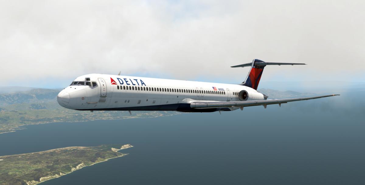 Delta N959DL Current Livery for Rotate MD-80 - Aircraft Skins ...