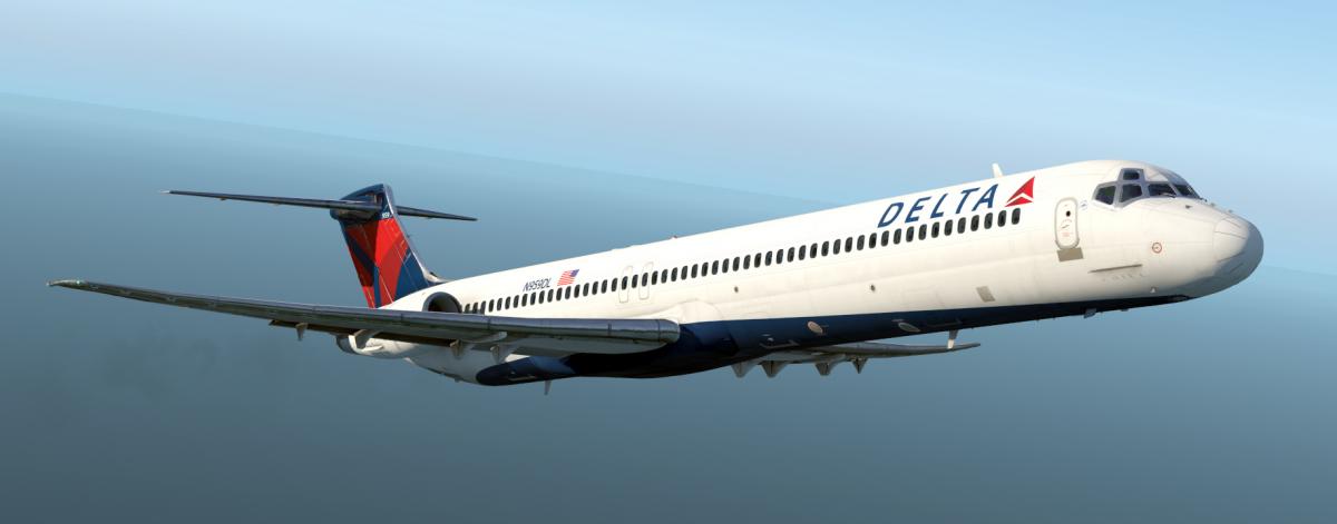 Delta N959DL Current Livery for Rotate MD-80 - Aircraft Skins ...