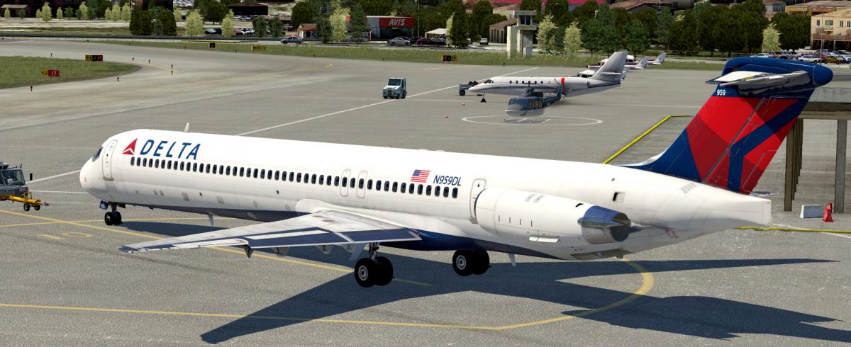 Delta N959DL Current Livery for Rotate MD-80 - Aircraft Skins ...