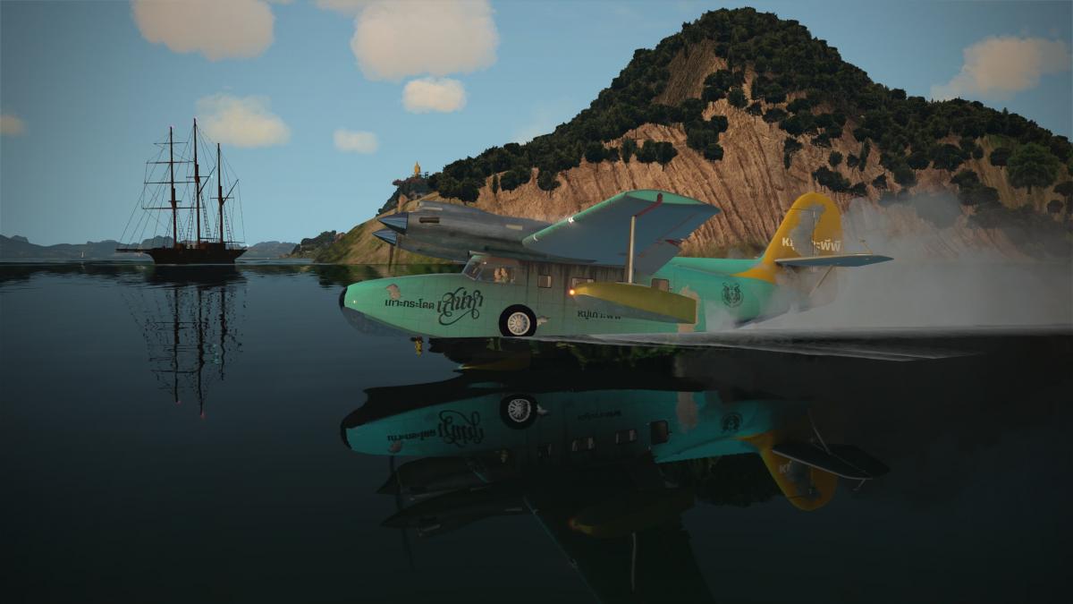 Grumman G21A Turbo Goose Island Express - Aircraft Skins - Liveries - X ...