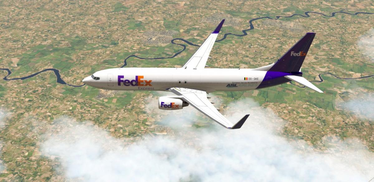 FedEx-TNT/ASL Default 737-800, Zibo 737-800X - Aircraft Skins ...