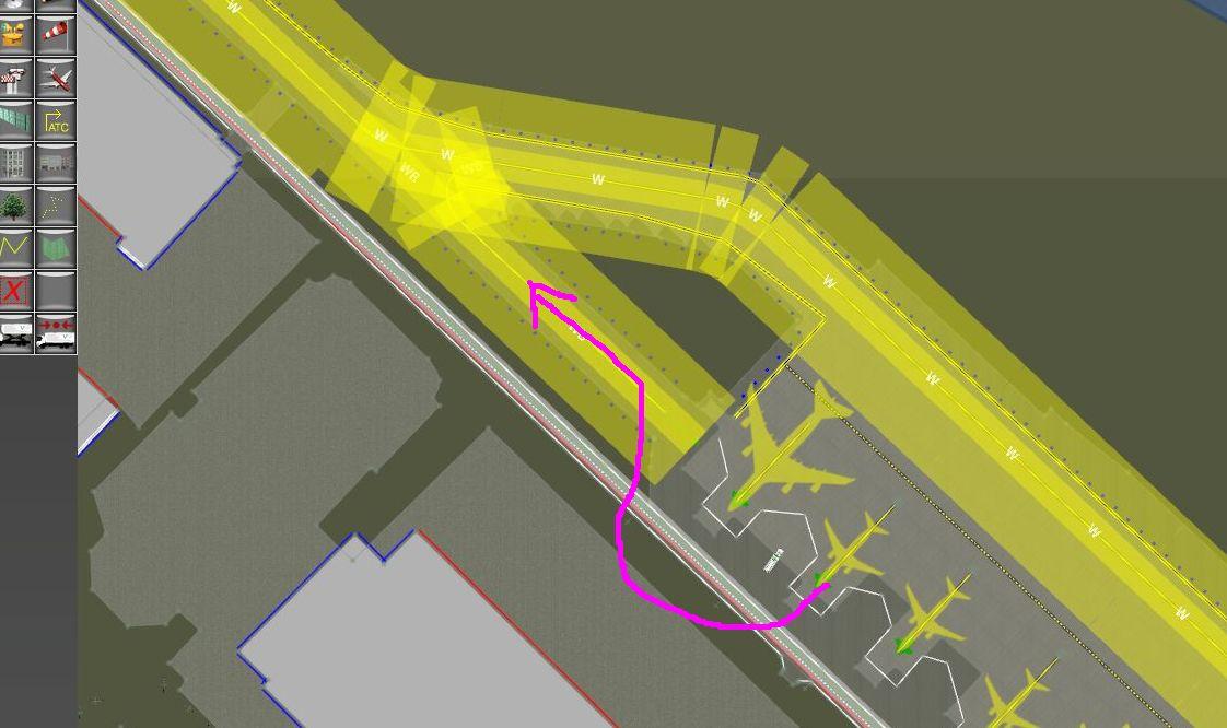 Howto draw ATC taxi and Ground vehicle networks - WED Guides ...