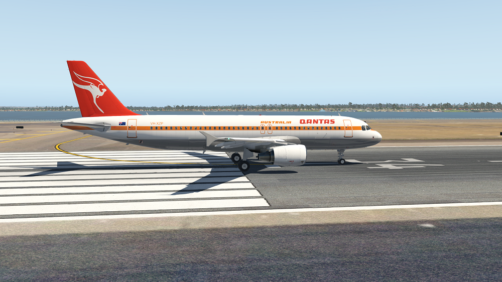 Qantas (Retro Roo) Fictional FF A320 Livery - Aircraft Skins - Liveries ...