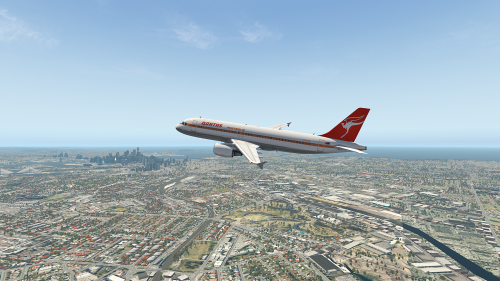 Qantas (Retro Roo) Fictional FF A320 Livery - Aircraft Skins - Liveries ...