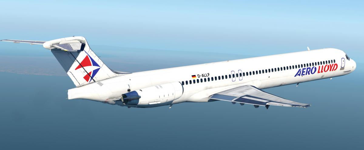 Aero Lloyd Last Livery D-ALLF for Rotate MD-80 - Aircraft Skins ...