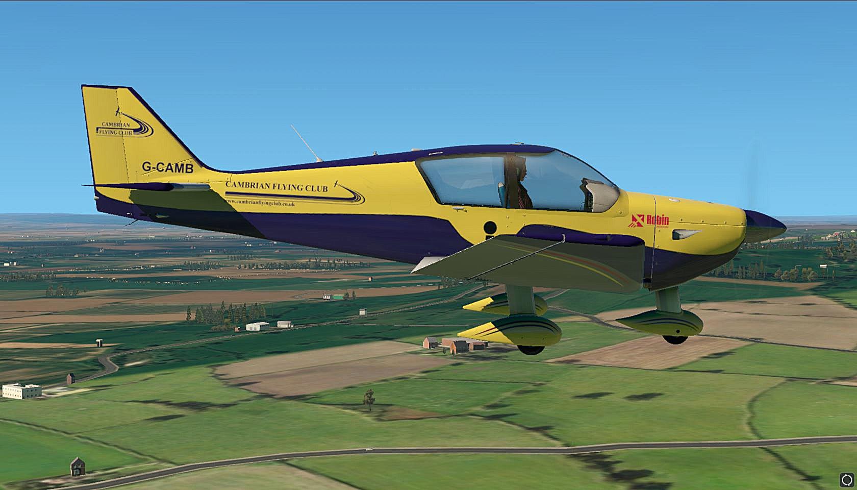 G-CAMB Cambrian Flying Club (Aerobask Robin DR401) - Aerobask - Other ...
