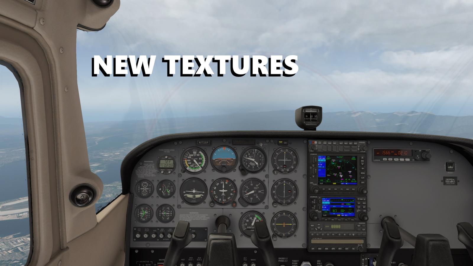 Default C172 Replacement Cockpit Textures - Textures - X-Plane.Org Forum