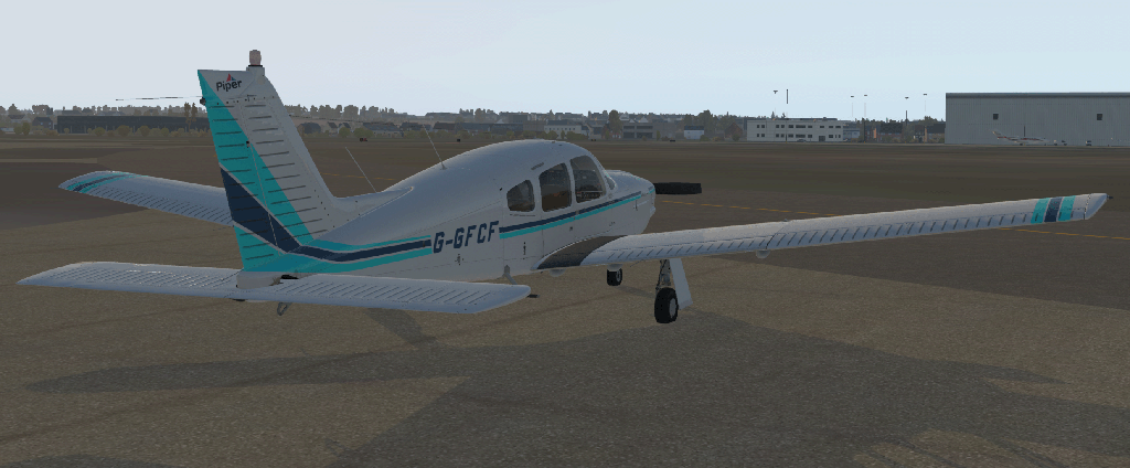 vFlyteAir Piper Arrow III v5 Livery - G-GFCF - Aircraft Skins ...