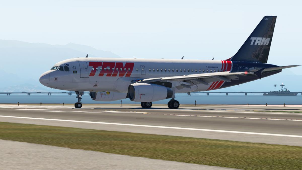TAM Retro Livery A319 ToLiss - Aircraft Skins - Liveries - X-Plane.Org ...
