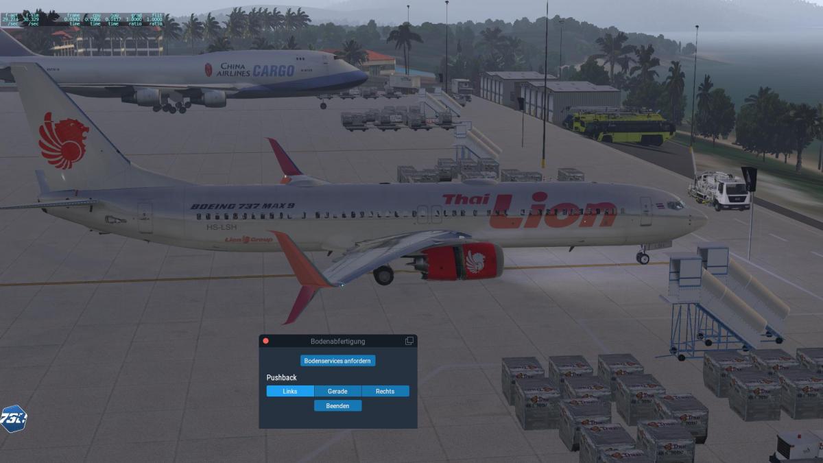 B739 Ultimate Thai Lion max Liverie - Aircraft Skins - Liveries - X ...