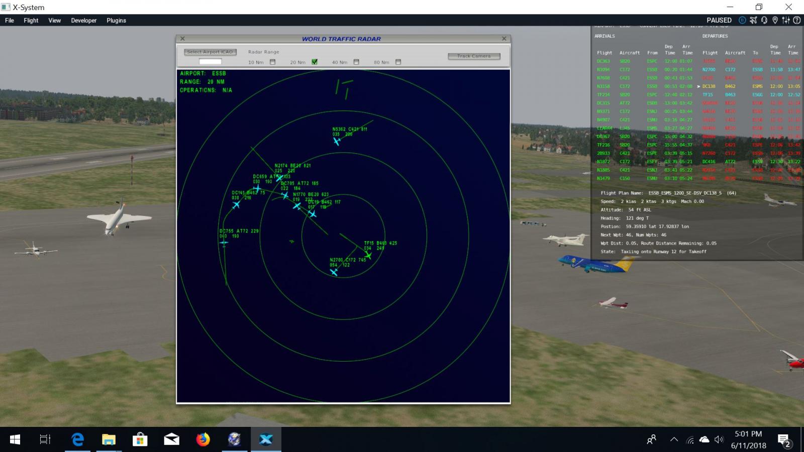 No matter settings only a few planes spawn - World Traffic - X-Plane ...