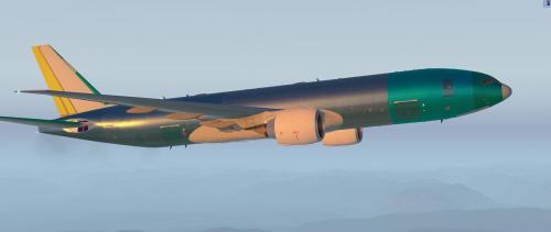 N776LA Rollout livery for Flight Factor boeing 777 Freighter - Aircraft ...
