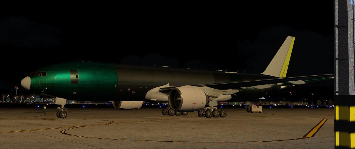 N776LA Rollout livery for Flight Factor boeing 777 Freighter - Aircraft ...