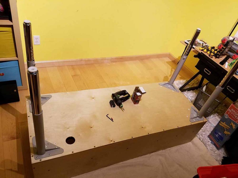 My design of desk for flight sim - Hardware - X-Plane.Org Forum