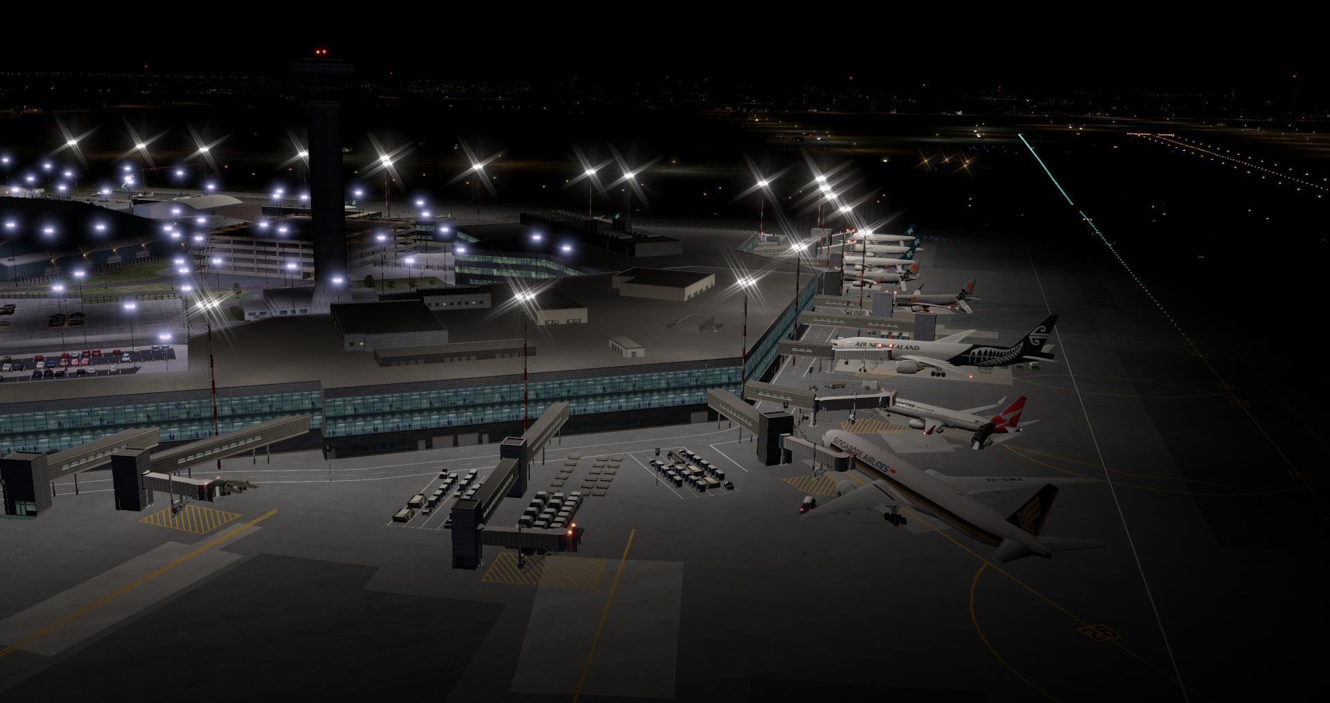 NZCH - Christchurch Int. Airport (New Zealand) - Scenery Packages - X ...
