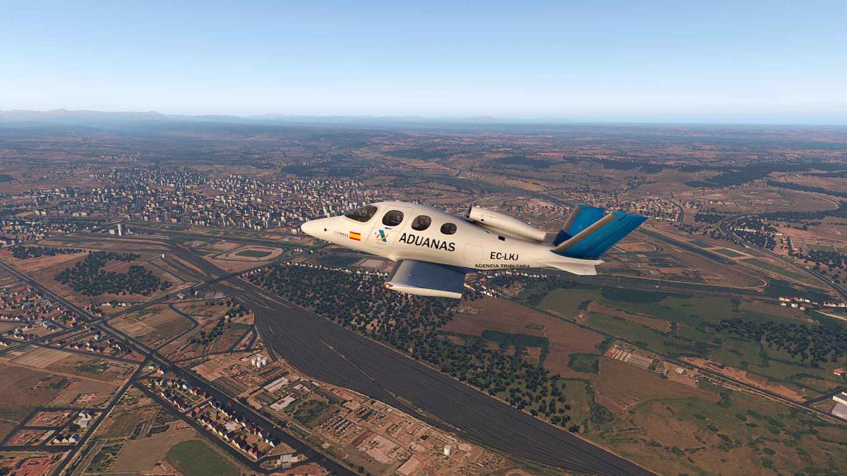 Livery for the Cirrus SF-50 Spanish Customs - Aircraft Skins - Liveries ...