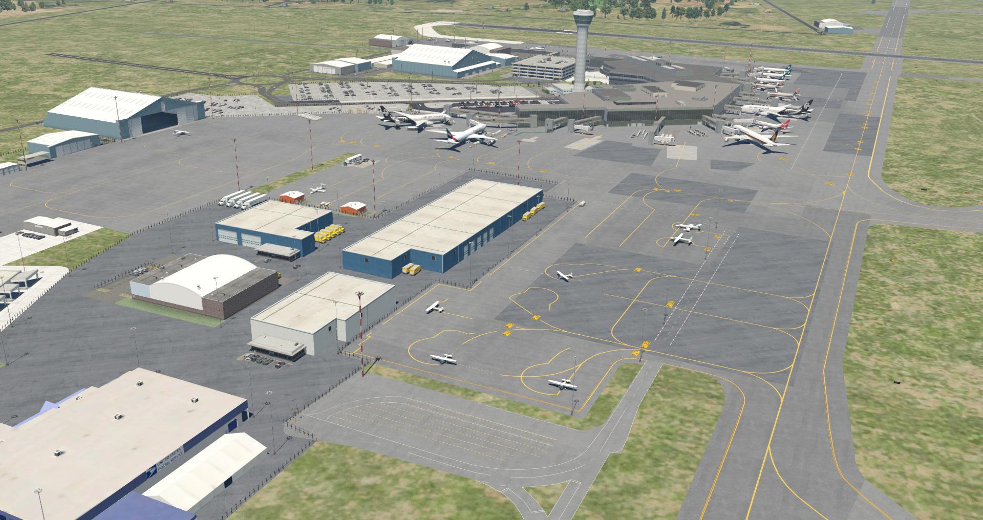 NZCH - Christchurch Int. Airport (New Zealand) - Scenery Packages - X ...