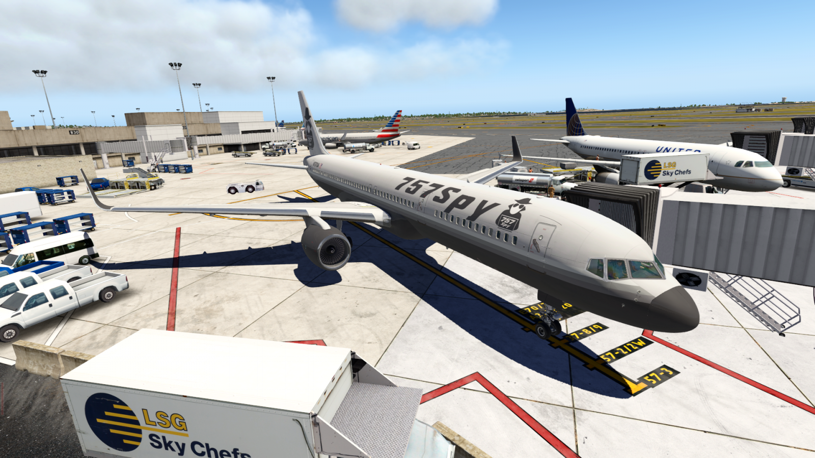 757Spy FlightFactor 752 v2 Livery - Aircraft Skins - Liveries - X-Plane ...